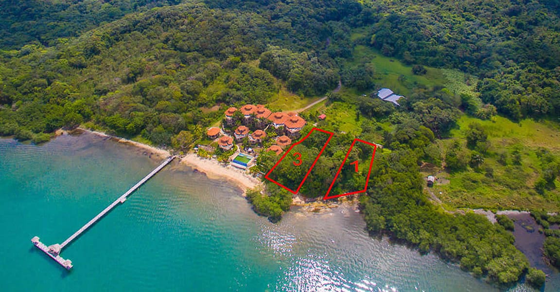 Beachfront Land for Sale, Big Bight, Roatan - 7th Heaven Properties