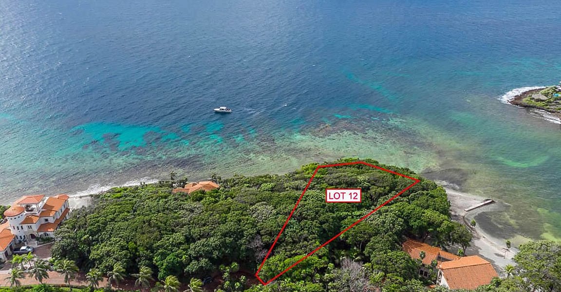 0.53 Acre Beachfront Lot for Sale, Parrot Tree Plantation, Roatan - 7th ...