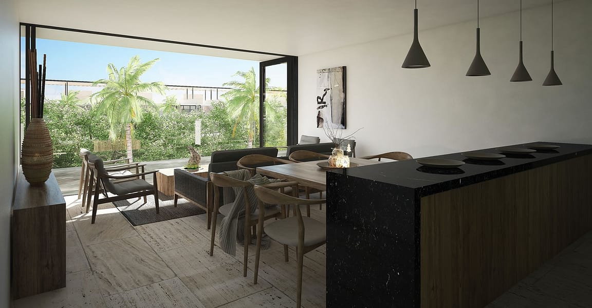 2 Bedroom Condos for Sale, AWA Residences, Playacar, Playa del Carmen ...