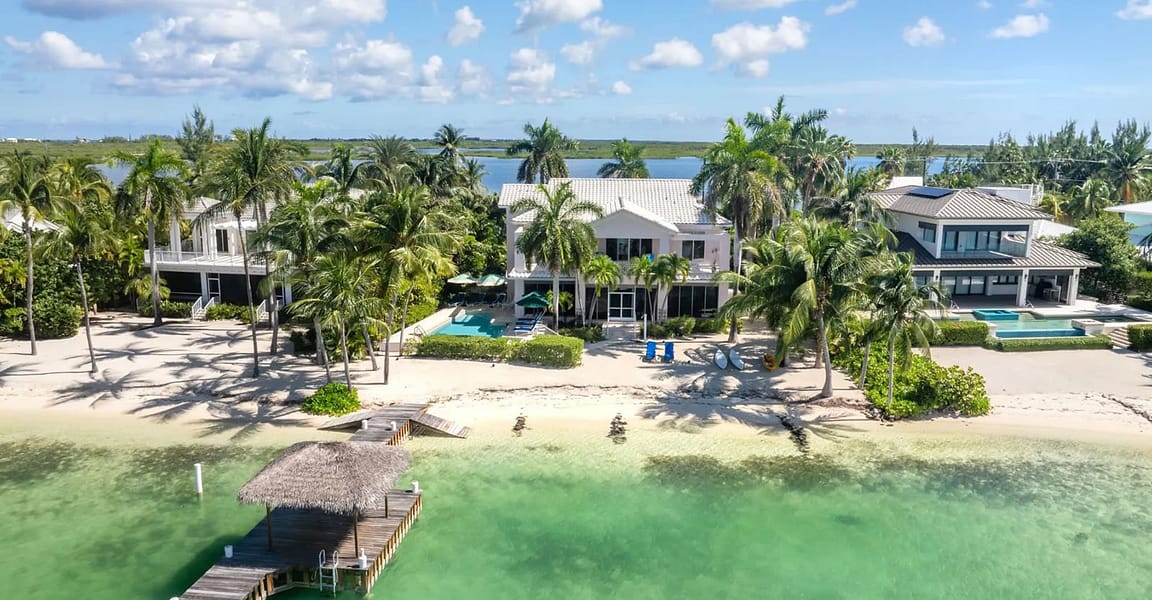 5 Bedroom Luxury Beachfront Home for Sale, Cayman Kai, Grand Cayman ...