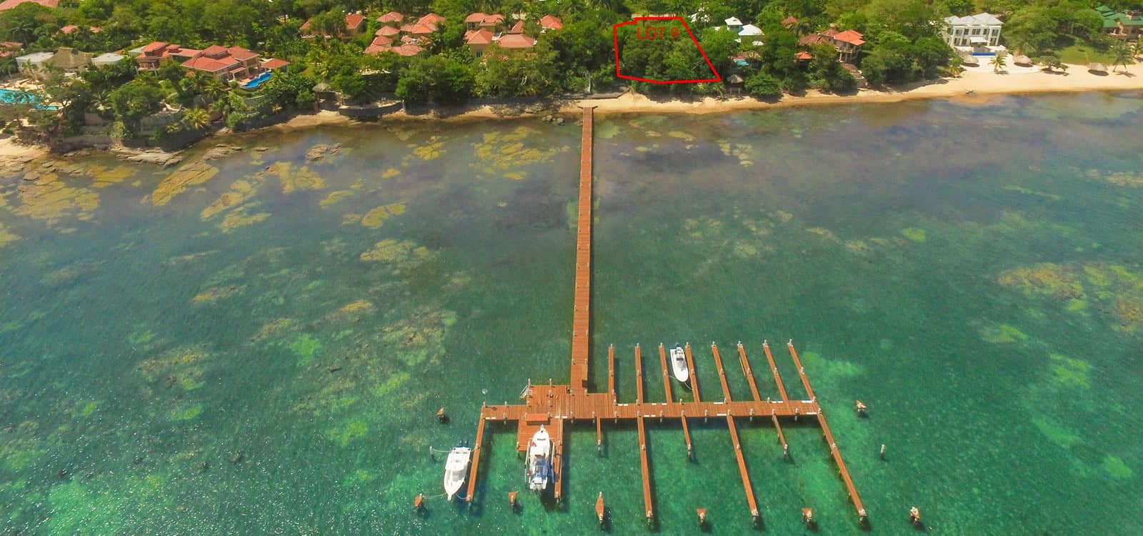 Half Acre Beachfront Lot of Land for Sale, Lawson Rock, Roatan - 7th ...