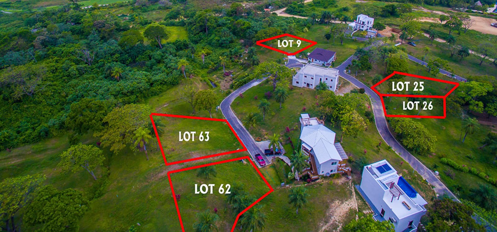 Lots of Land for Sale, Big Bight, Roatan - 7th Heaven Properties