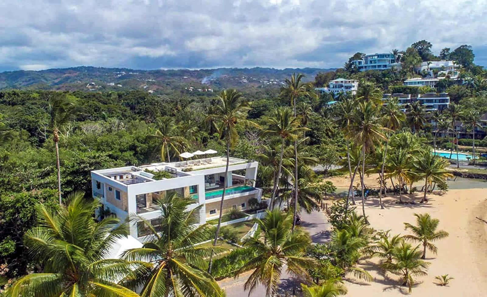 5 Bedroom Beachfront Villa for Sale, Playa Las Ballenas, Las Terrenas ...