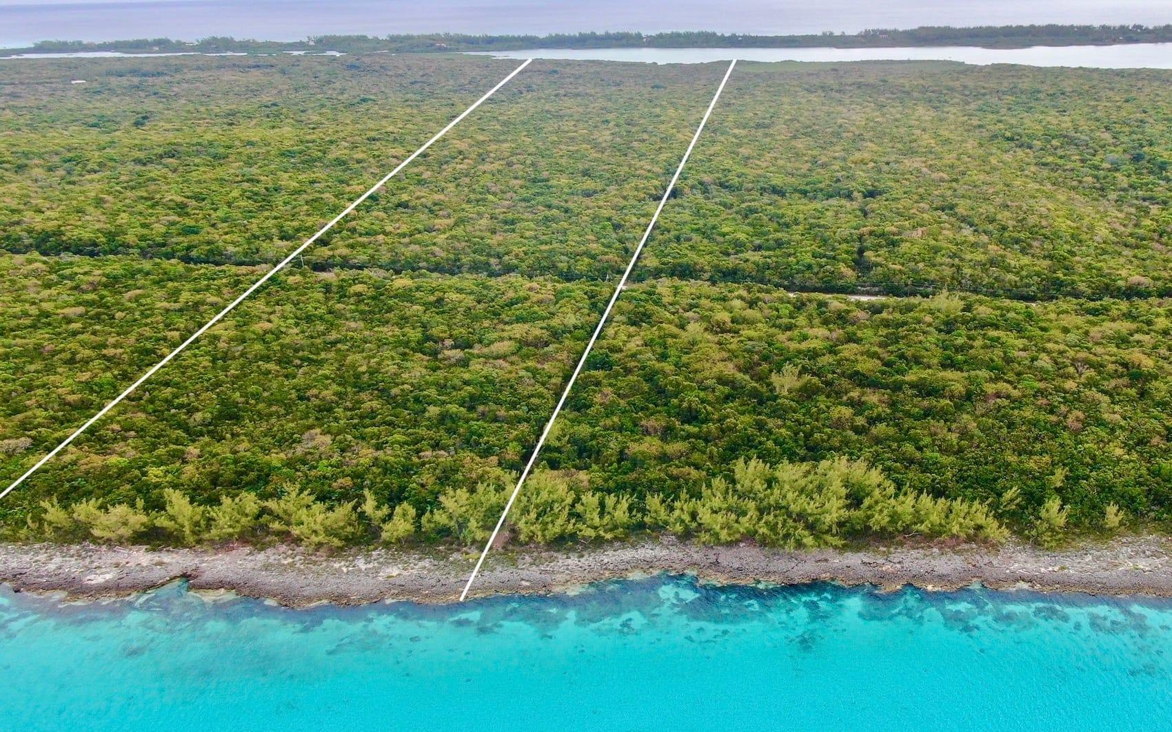 46 Acres of Sea to Sea Land for Sale, Savannah Sound, Eleuthera, Bahamas - 7th Heaven Properties
