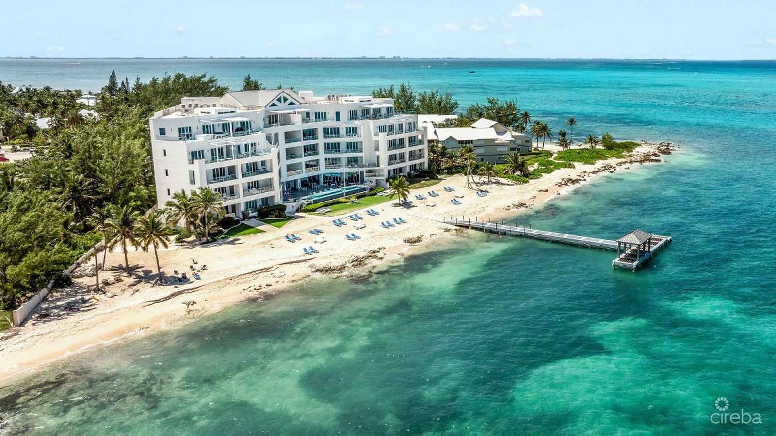 4 Bedroom Beachfront Penthouse Residence 501 for Sale, Rum Point Resort ...