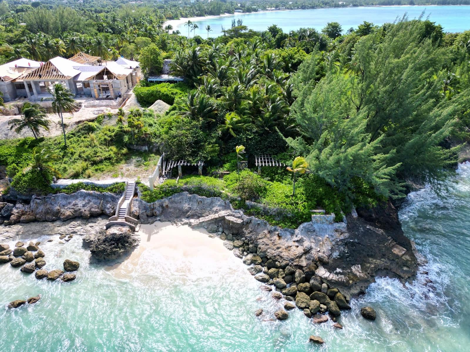 1.27 Acre Beachfront Lot for Sale, Lyford Cay, New Providence, Bahamas - 7th Heaven Properties