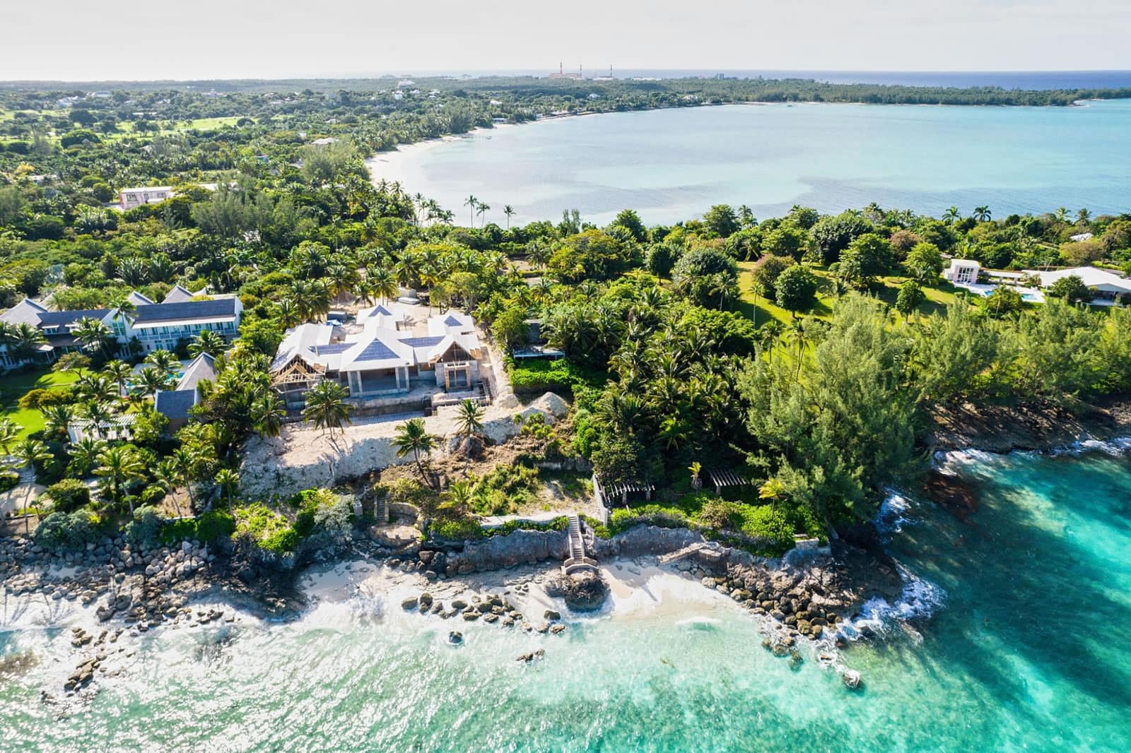 1.27 Acre Beachfront Lot for Sale, Lyford Cay, New Providence, Bahamas - 7th Heaven Properties