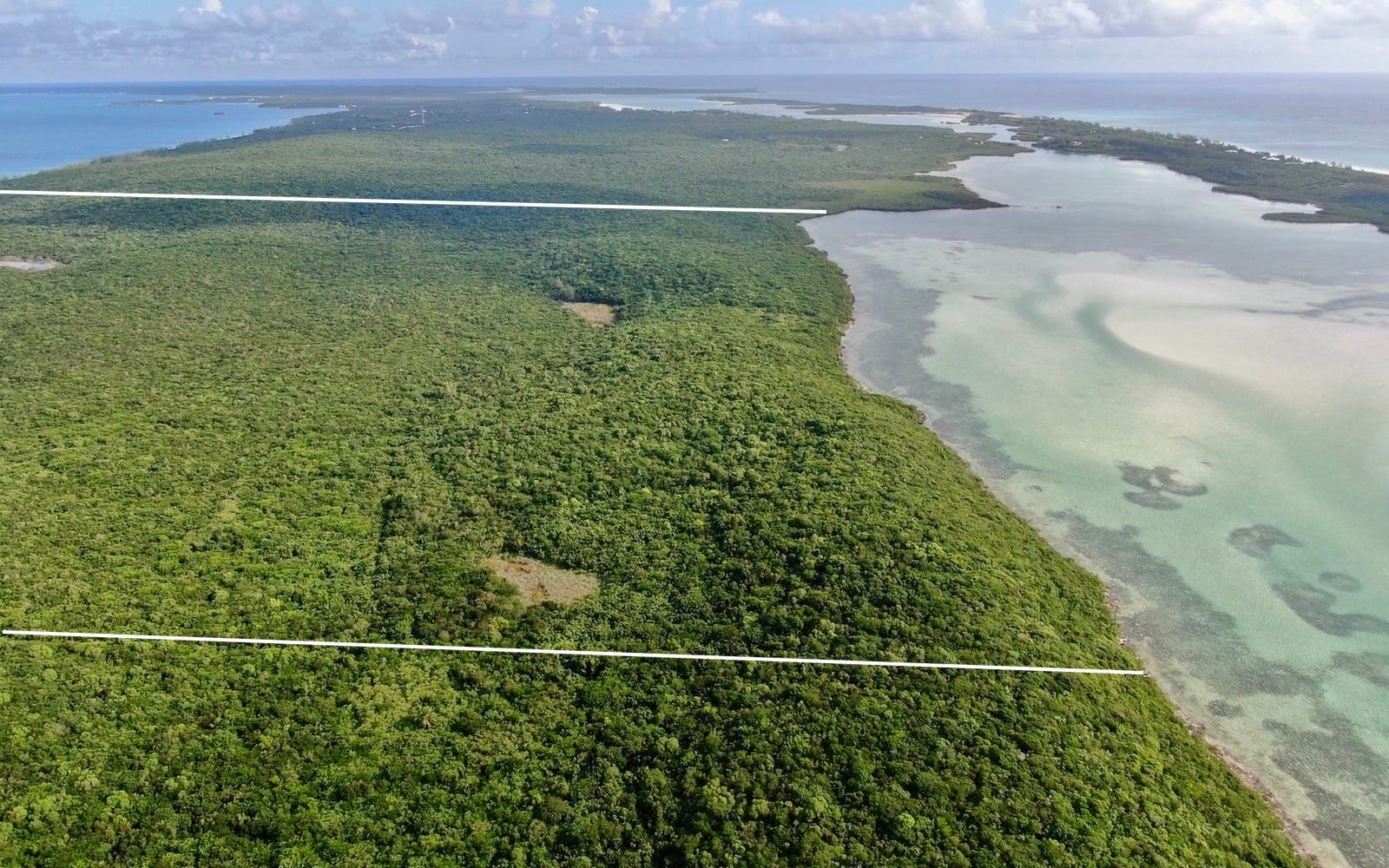 322 Acres of Sea-to-Sea Land for Sale, Savannah Sound, Eleuthera, Bahamas - 7th Heaven Properties